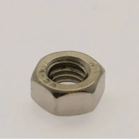 Rostfri Sexkantmutter M6 AISI 316 syrafast A4